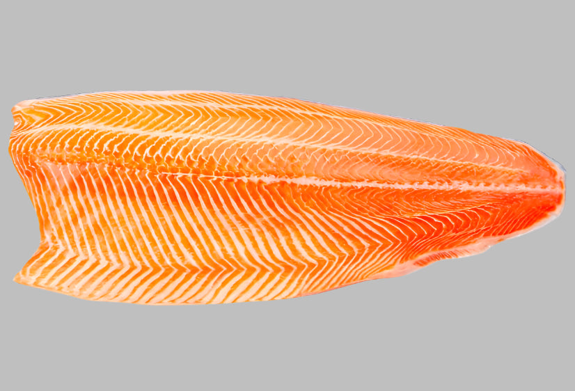 A-grade Fresh Salmon Fillet(Skin Off/3.8~4.1LBs)